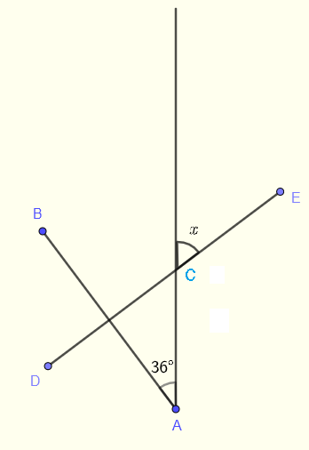 Two Non Perpendicular Bisecting Line Segments In Real Life