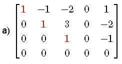 Pivots of a Matrix in Row Echelon Form - Examples with Solutions